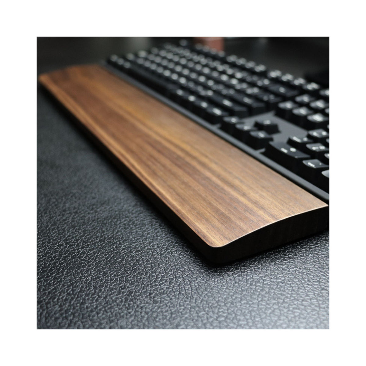 VAYDEER Walnut Wooden Keyboard Wrist Rest Ergonomic Gaming Desk Wrist ...
