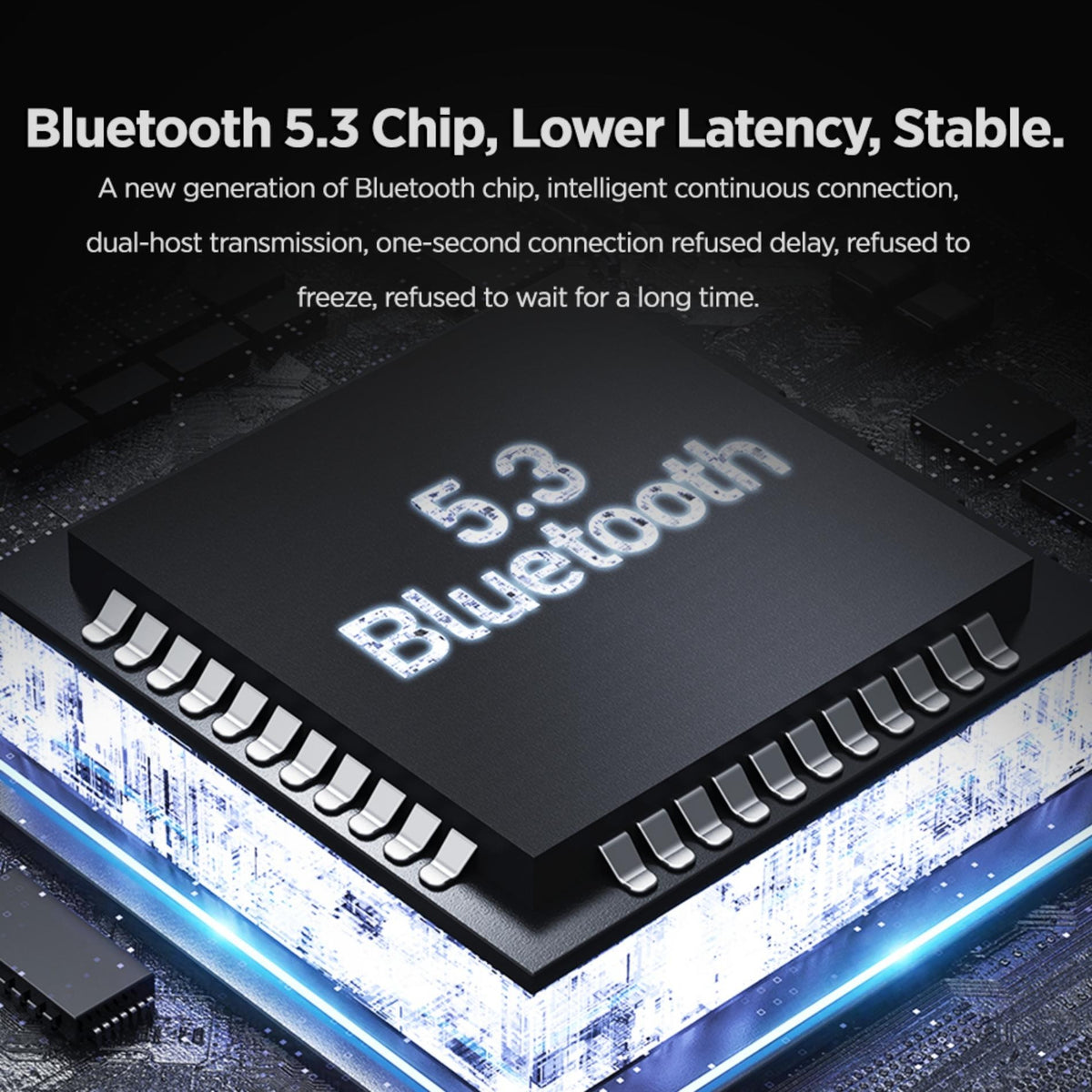 DMES DE8 Pro Wireless Earbuds Stereo Sport Gaming Bluetooth 5.1 TWS Ea ...