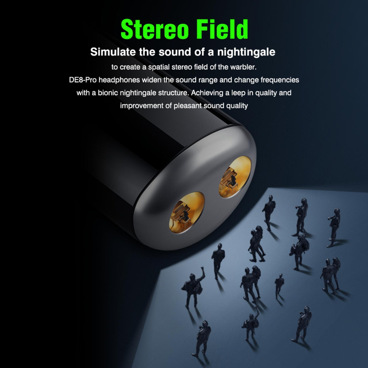 DMES DE8 Pro Wireless Earbuds Stereo Sport Gaming Bluetooth 5.1 TWS Ea ...